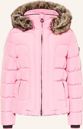 Wellensteyn Wellensteyn Steppjacke Astoria Mit Abnehmbarem Kunstfellkragen rosa