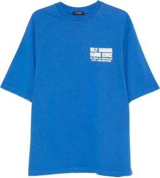 Willy Chavarria Fashion Service Logo-print T-shirt