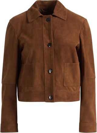 Max Mara Femme, Vestes, Brun, Taille: 36 FR Mstbiada Jacket