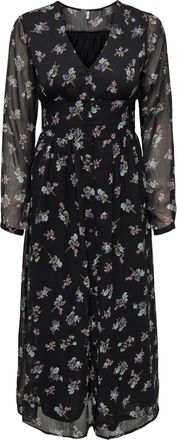 Only Onlmalina Life L/S Midi Dress Ptm