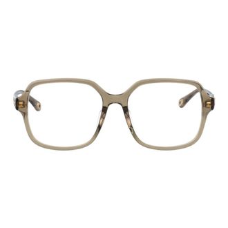 Chlo&eacute; Eckige Brillen - - Accessories - Damen - Grau - 53 MM