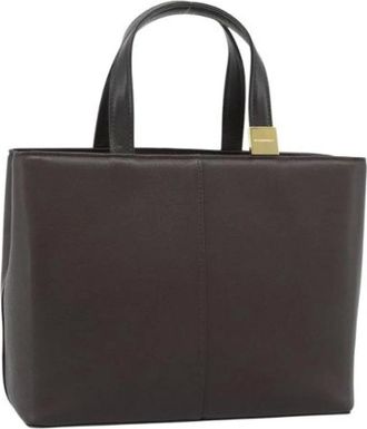Burberry Sac &agrave; main vintage Pre-owned - Femme - Pre-owned - Brun - Taille: ONE Size