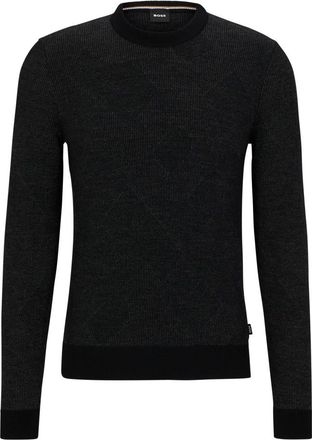 HUGO BOSS Homme, Pulls, Noir, Taille: XL Tricots à col rond