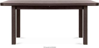 Konsimo Esstisch Esszimmertisch Küchentisch ausziehbar cospe, Braun, Furnier, Modern, 140-180x76,5x80 cm - Konsimo