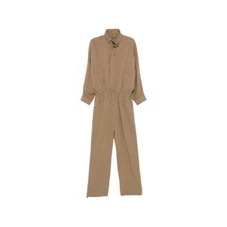 Frankie Shop Jumpsuit mit Kordelzug - - Jumpsuits & Playsuits - Damen - Braun - S