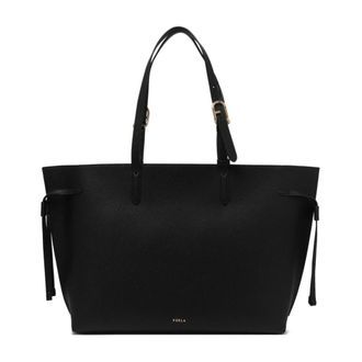 Furla Ava Shopping Bag L - - Bags - Damen - Schwarzk - ONE SIZE