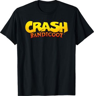 Crash Bandicoot Main Game Logo Retro Video Game T-Shirt