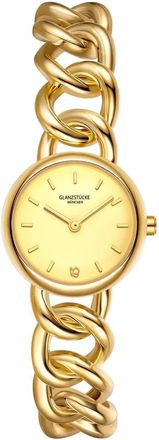 Glanzst&uuml;cke M&uuml;nchen Uhr - Damen Armbanduhr Metall-Legierung - Gr. unisize - in Gold - f&uuml;r Damen