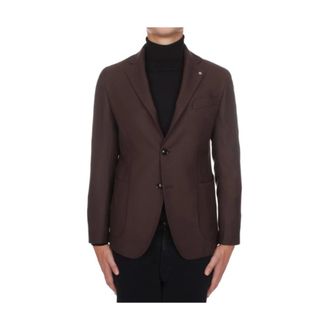 Bharnaba Gks-602.Moro Blazer - - Jackets - Herren - Braun - 3XL