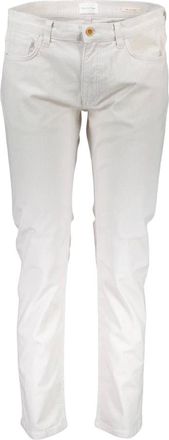 GANT Femme, Pantalons, Blanc, Taille: W27 Pantalon Droit