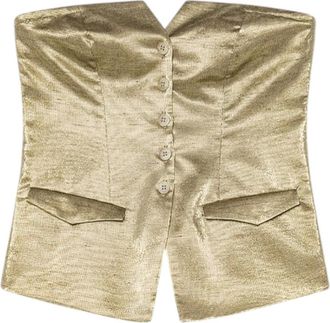 Forte_Forte Femme, Tops, Beige, Taille: 38 FR Bustier