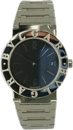 Bulgari unisex, Pre-owned, Noir, Taille: ONE Size Montre Vintage Pre-owned