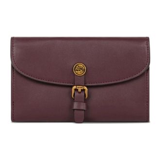 Etro Pony Brieftasche - - Bags - Damen - Rot - ONE SIZE