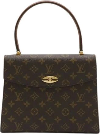 Louis Vuitton Sac &agrave; main Monogram Malletier Pre-owned - Femme - Pre-owned - Brun - Taille: ONE Size