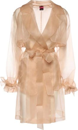 Pinko Pinko, Femme, Manteaux, Rose, Taille: 40 FR Cocco Trench