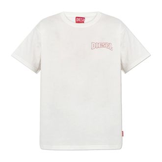 Diesel Femme, Tops, Blanc, Taille: 38 FR T-Normy-S17 T-Shirt