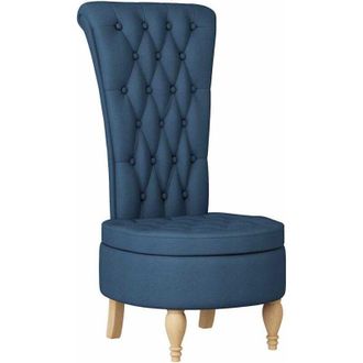 vidaXL Schlafsessel Blau 56,5 x 70 x 110 cm Stoff vidaXL