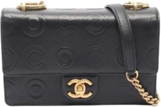 Chanel Sac bandouli&egrave;re vintage Pre-owned - Femme - Pre-owned - Noir - Taille: ONE Size