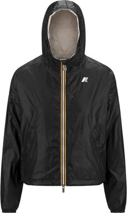 K-Way Femme, Vestes, Noir, Taille: 40 FR Laurette Plus 2 Double