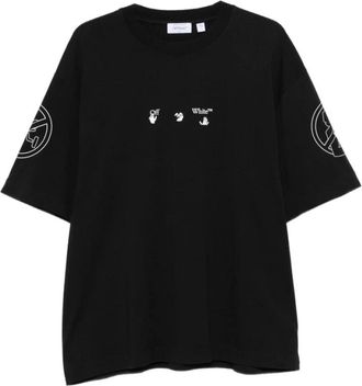 Off-white T-shirt Industrial Arrow - Homme - Tops - Noir - Taille: L