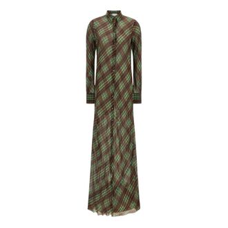 Dries Van Noten Dalima Kleid - - Dresses - Damen - Braun - M