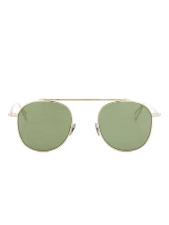Ahlem lunettes de soleil &agrave; monture ronde - Or