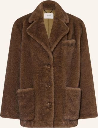 Dorothee Schumacher Dorothee Schumacher Kunstfell-Jacke braun