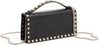Valentino Garavani Rockstud Shoulder Bag - Black
