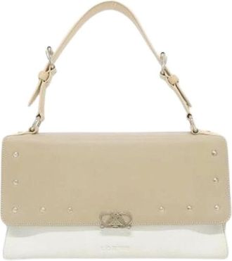 Loewe Sac bandouli&egrave;re en cuir pr&eacute;-poss&eacute;d&eacute; - Femme - Pre-owned - Beige - Taille: ONE Size