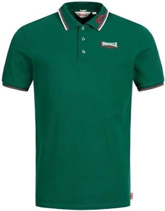 Lonsdale T-Shirt Lion pour Homme, Vert, 4XL