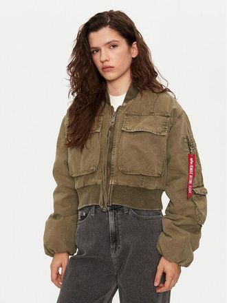 Alpha Industries Alpha Industries Bomberjacke 148008 Khakifarben Regular Fit