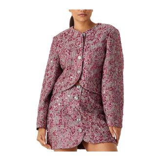 Y.A.S Yaslauthea LS Jacket - - Jackets - Damen - Rosa - XL