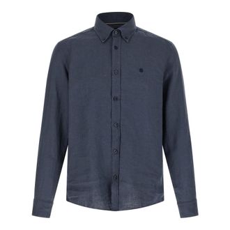 HUGO BOSS Homme, Chemises, Bleu, Taille: XL Chemise en lin Liam