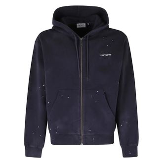 Carhartt Work in Progress Homme, Sweatshirts et sweats &agrave; capuche, Bleu, Taille: S Zip-throughs