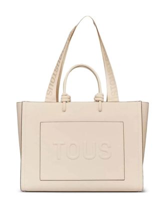 Tous Amaya Tote Bag mit geknotetem Henkel - Nude