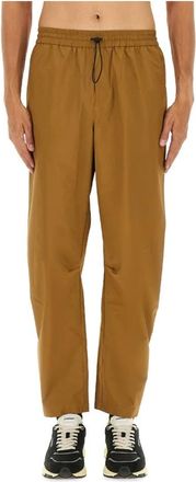 Autry Homme, Pantalons, Brun, Taille: XL Pantalon D&eacute;contract&eacute; Coupe Relax