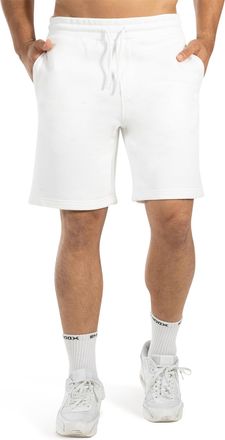 Smilodox Shorts Herren Chaise, Kurze Freizeithose, 100% Baumwolle, 480 GSM Sweat-Qualität, elastischer Bund, Kordelzug & Backpocket, Bequeme Trainingshose, ide