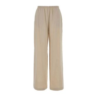 Max Mara Femme, Pantalons, Beige, Taille: 40 FR Wide Pantalons