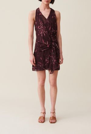 Claudie Pierlot Kurzkleid ohne &Auml;rmel und Futter