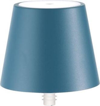 Zafferano Poldina Stopper Lampe, Kabellose und Wiederaufladbare Flaschenlampe mit Touch Control, Geeignet für den Innen- und Außenbereich, Dimmer, 2200-3000 K, 