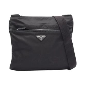 Prada Pre-owned Tessuto Saffiano Umh&auml;ngetasche - - Pre-owned - Herren - Schwarzk - ONE SIZE