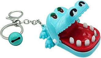 Generico Jouets porte-cl&eacute;s mordant les doigts: jouet interactif dr&ocirc;le de morsure, blague pratique | Mini porte-cl&eacute;s mordant la main pour les enfants gar&ccedil;ons fi