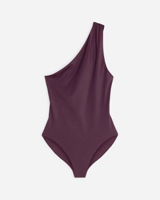 Arket One-Shoulder-Badeanzug -Rot