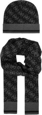 Guess Set Schal und M&uuml;tze GFBOXM P6102 Schwarz