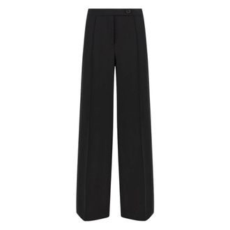 Pinko Pinko, Femme, Pantalons, Noir, Taille: 36 FR Wide Pantalons
