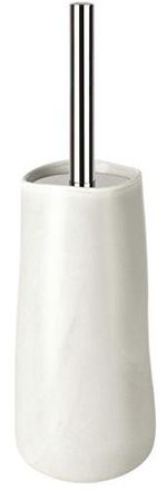 Spirella WC Bürste Sina Steingut 12,4 x 39,7 cm - Weiß