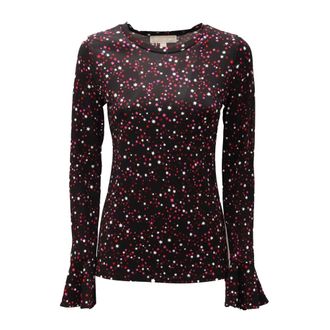 Michael Kors Mh75Lux945 Langarmshirt - - Tops - Damen - Mehrfarbig - XS