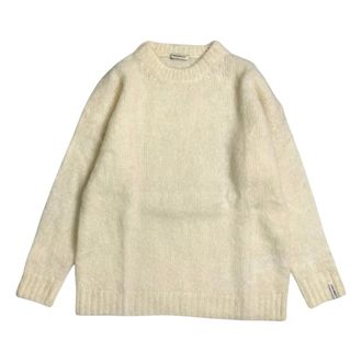Hinnominate Hinnominate, Femme, Pulls, Beige, Taille: 34 FR Pull ras du cou en mohair