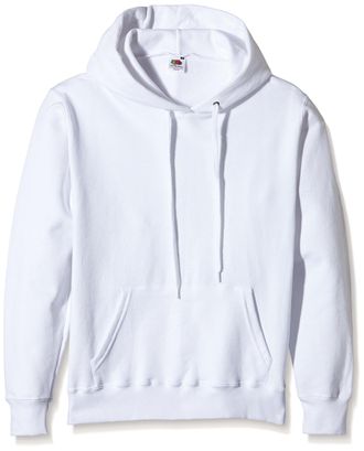 Fruit Of The Loom Damen Kapuzenpullover Classic, Weiß - Weiß, XXL