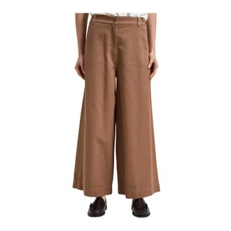 Max Mara Damen, Hosen, Braun, LGr&ouml;&szlig;e